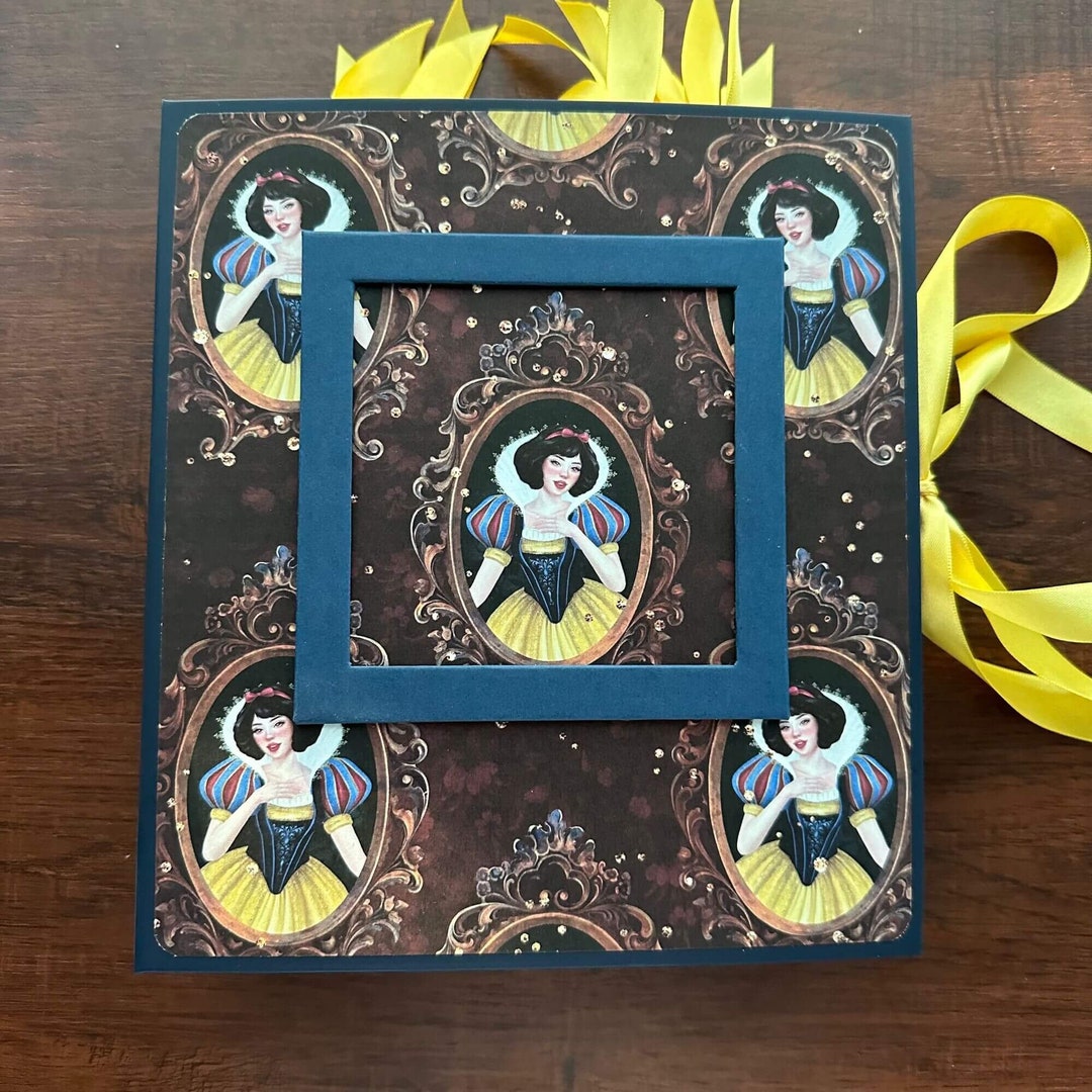 Snow White - Handmade Photo Album, Scrapbook Memory Book, Princess ...