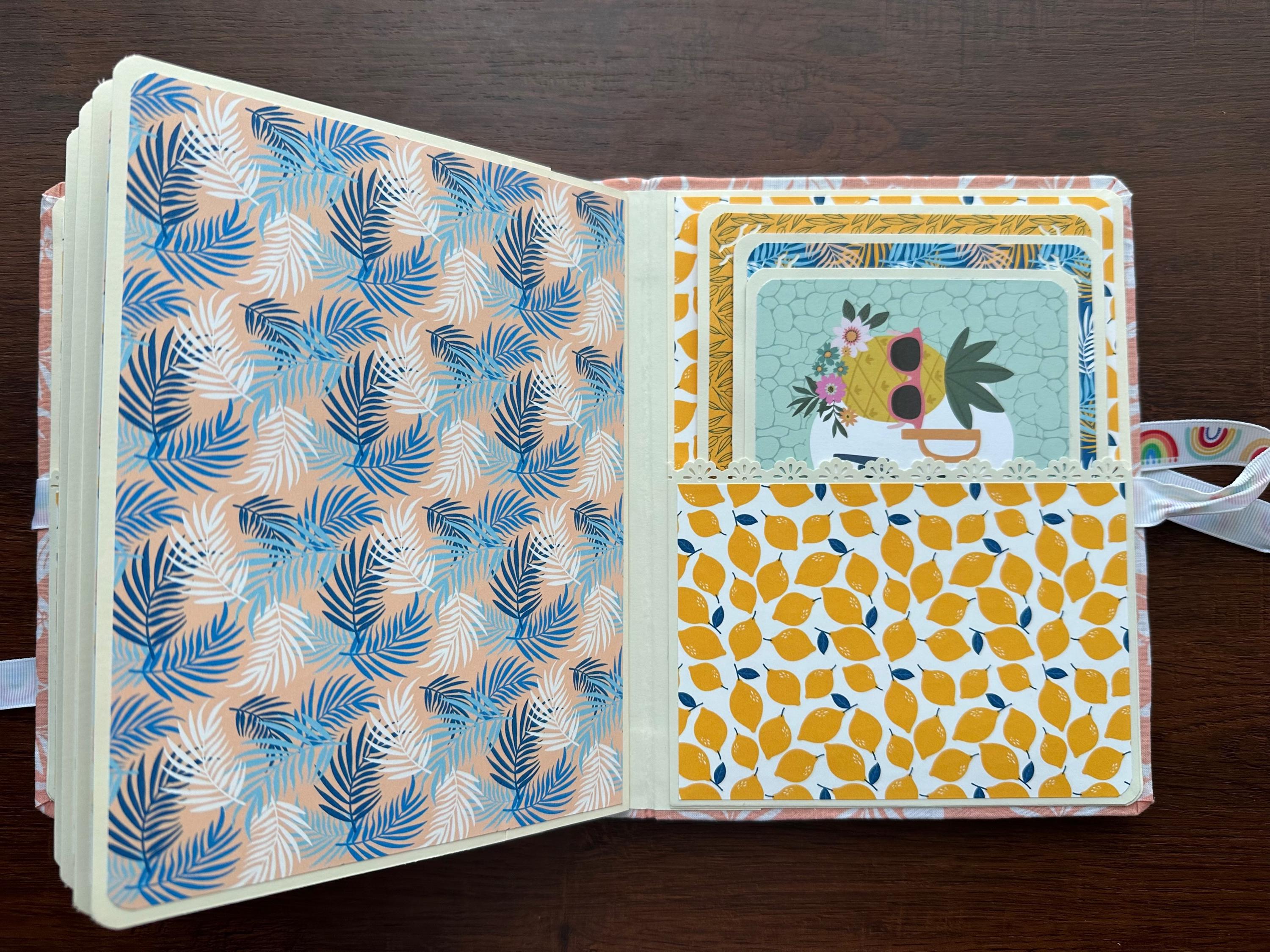 Handmade Summer Photo Album - Vacation Memory Book - Etsy