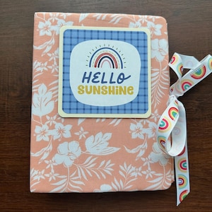 Handmade Summer Photo Album - Vacation Memory Book - Etsy