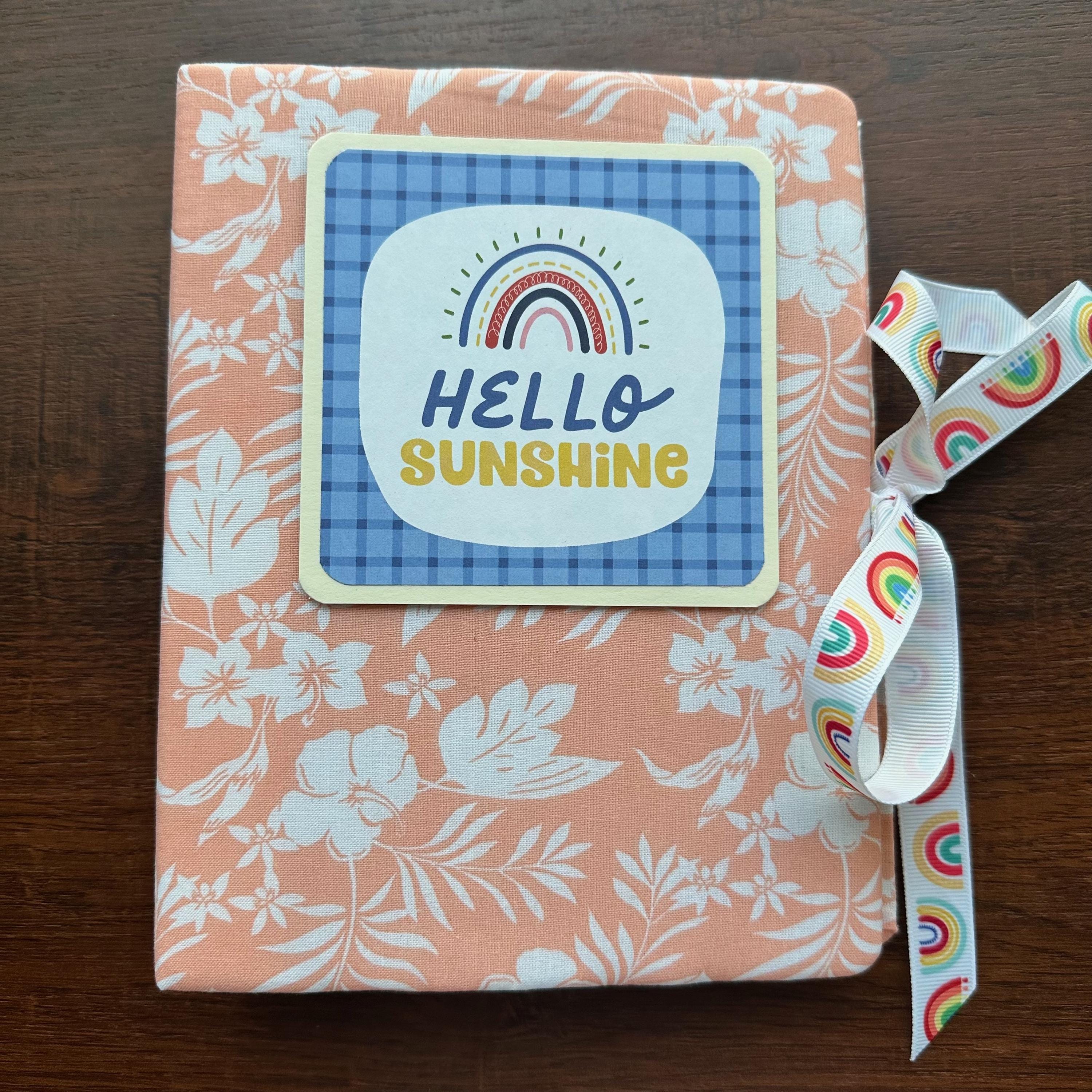 Handmade Summer Photo Album - Vacation Memory Book - Etsy
