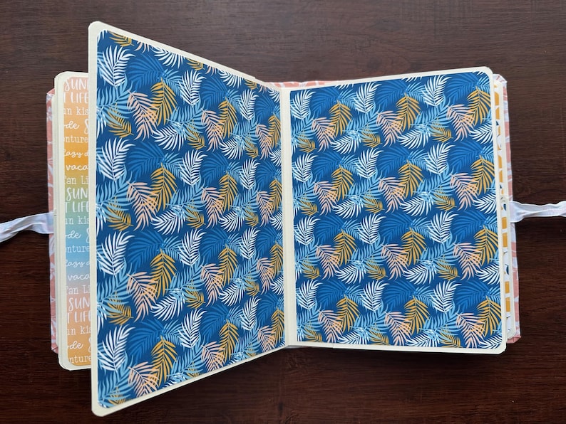 Handmade Summer Photo Album - Vacation Memory Book - Etsy