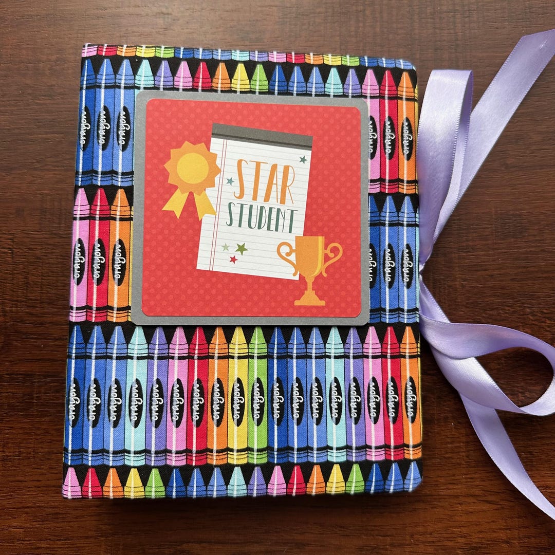 Handmade Star Student Photo Album – School Memory Keepsake - Etsy