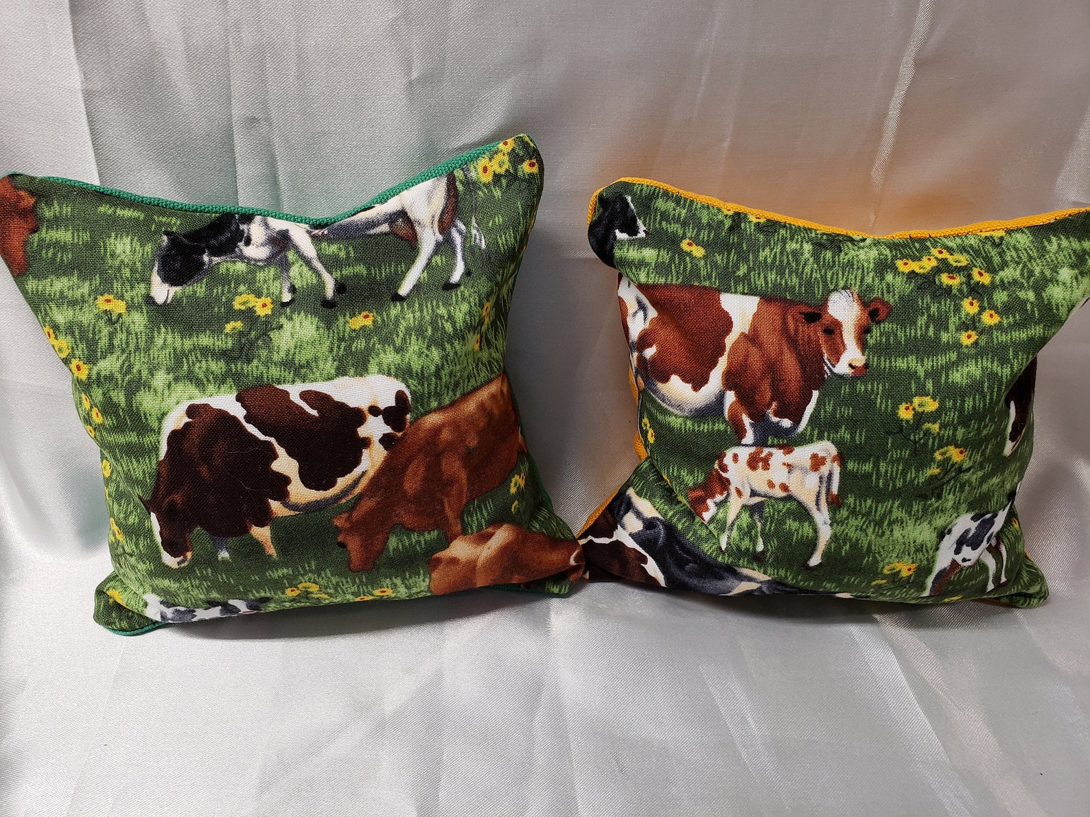4 Country Cow Corn Hole Bags Country Bean Bags Unique Bean - Etsy