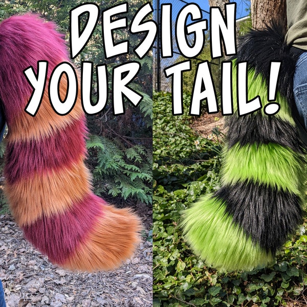 Striped Tail - Etsy