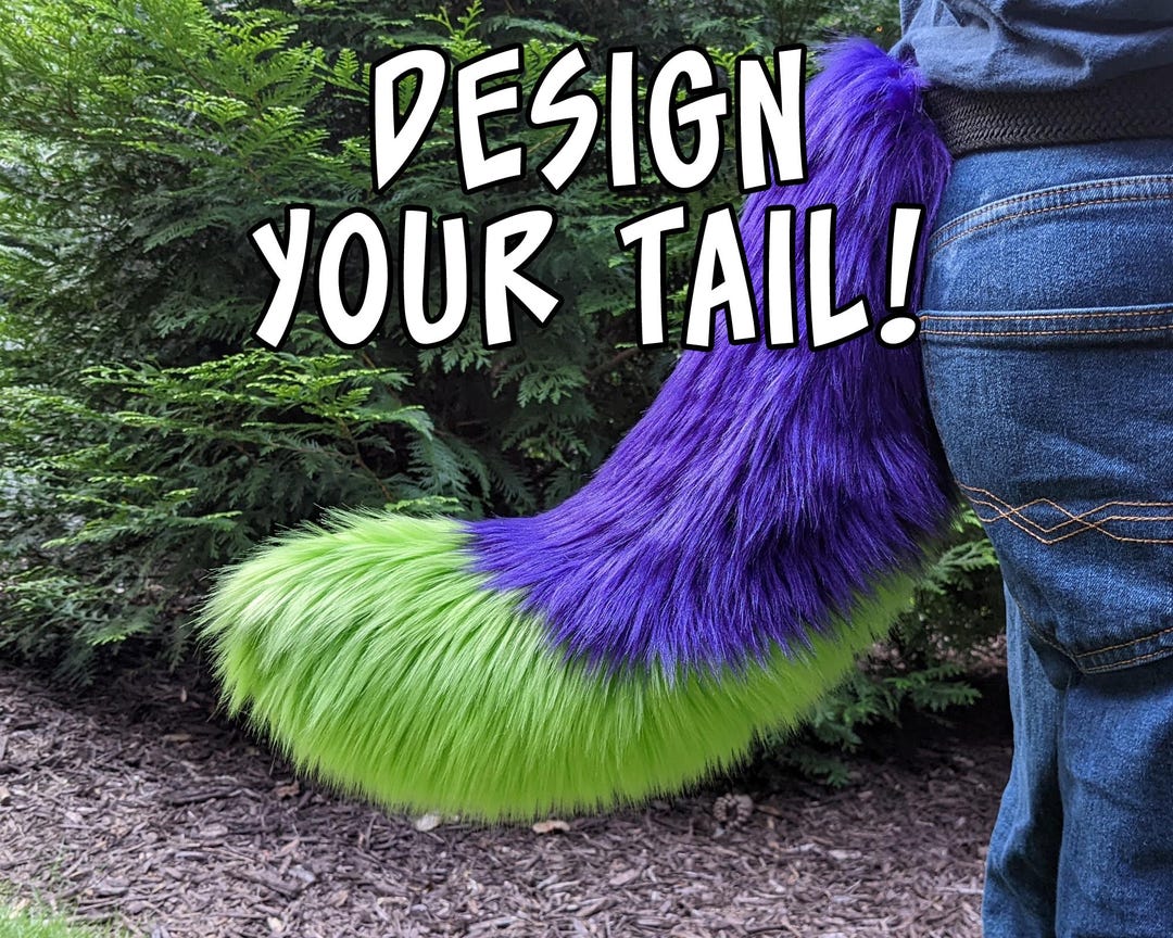 Custom Color Waggy Canine Tail - Etsy