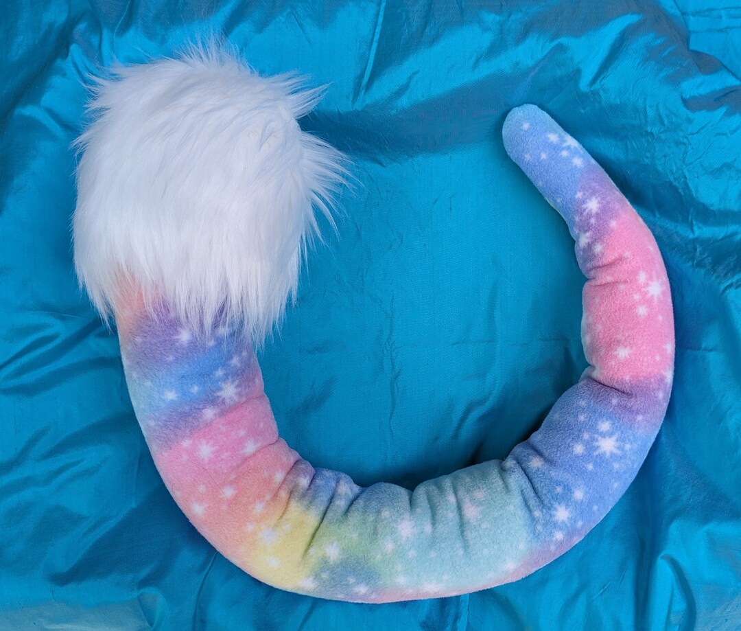 READY TO SHIP Pastel Galaxy Rat, Mouse, or Opossum Tail - Etsy