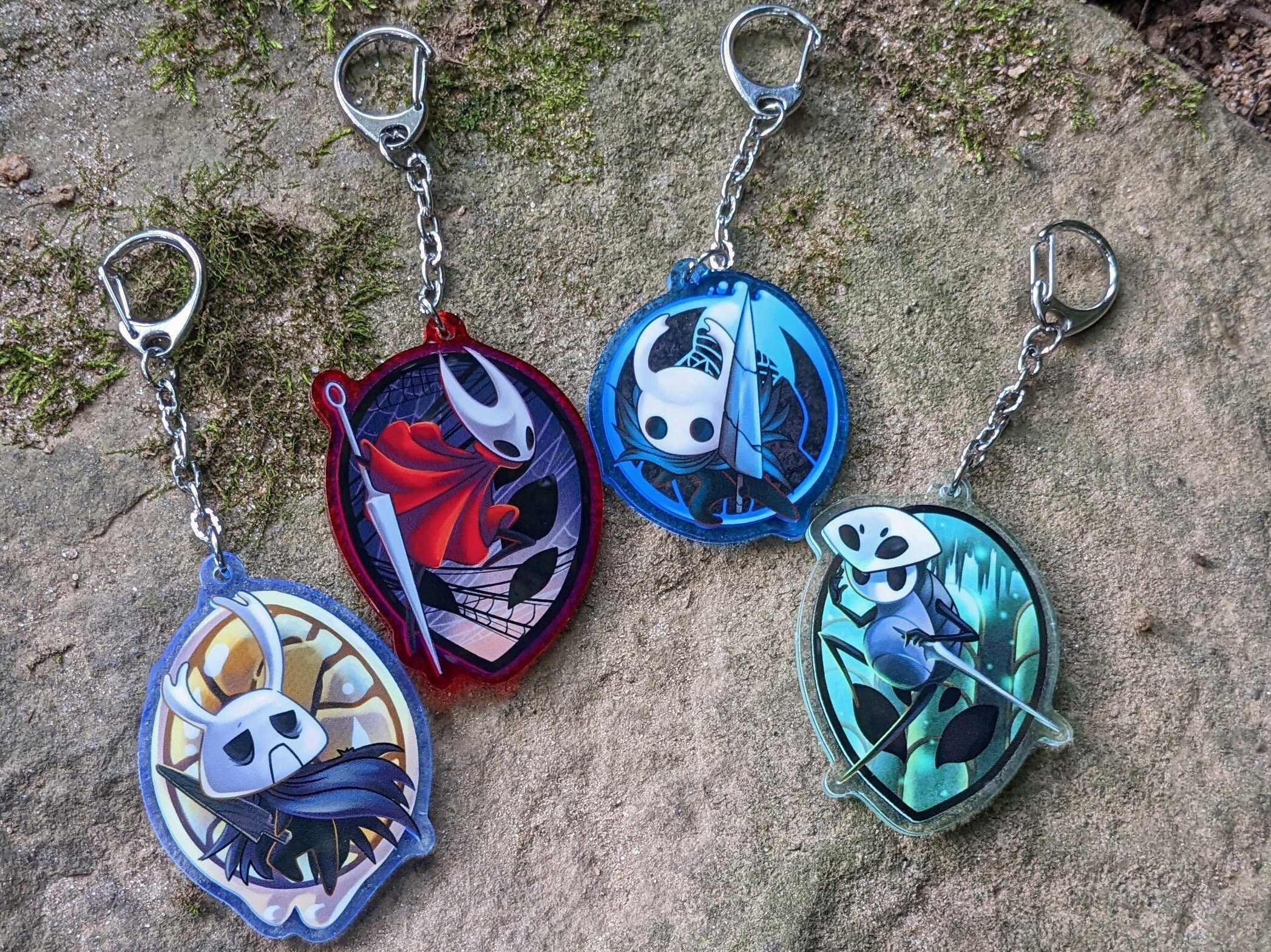 Hollow Knight 2.5 Acrylic Keychains the Knight - Etsy