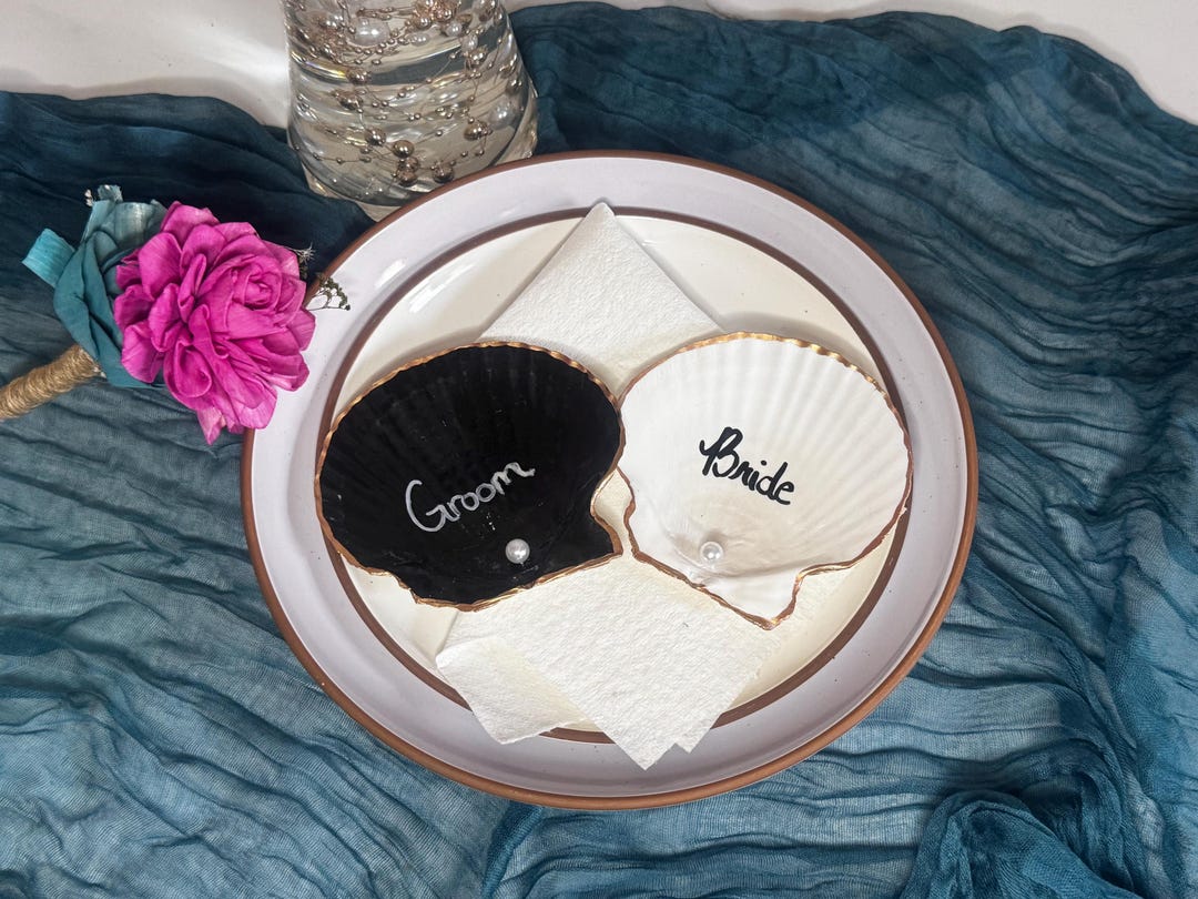 Seashell Place Cards - Etsy