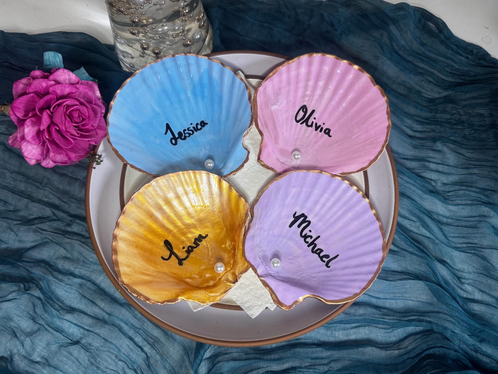 Seashell Place Cards - Etsy