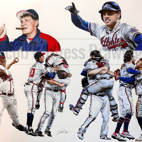 Ronald Acuña Jr Colored Pencil Drawing Limited Edition - Etsy