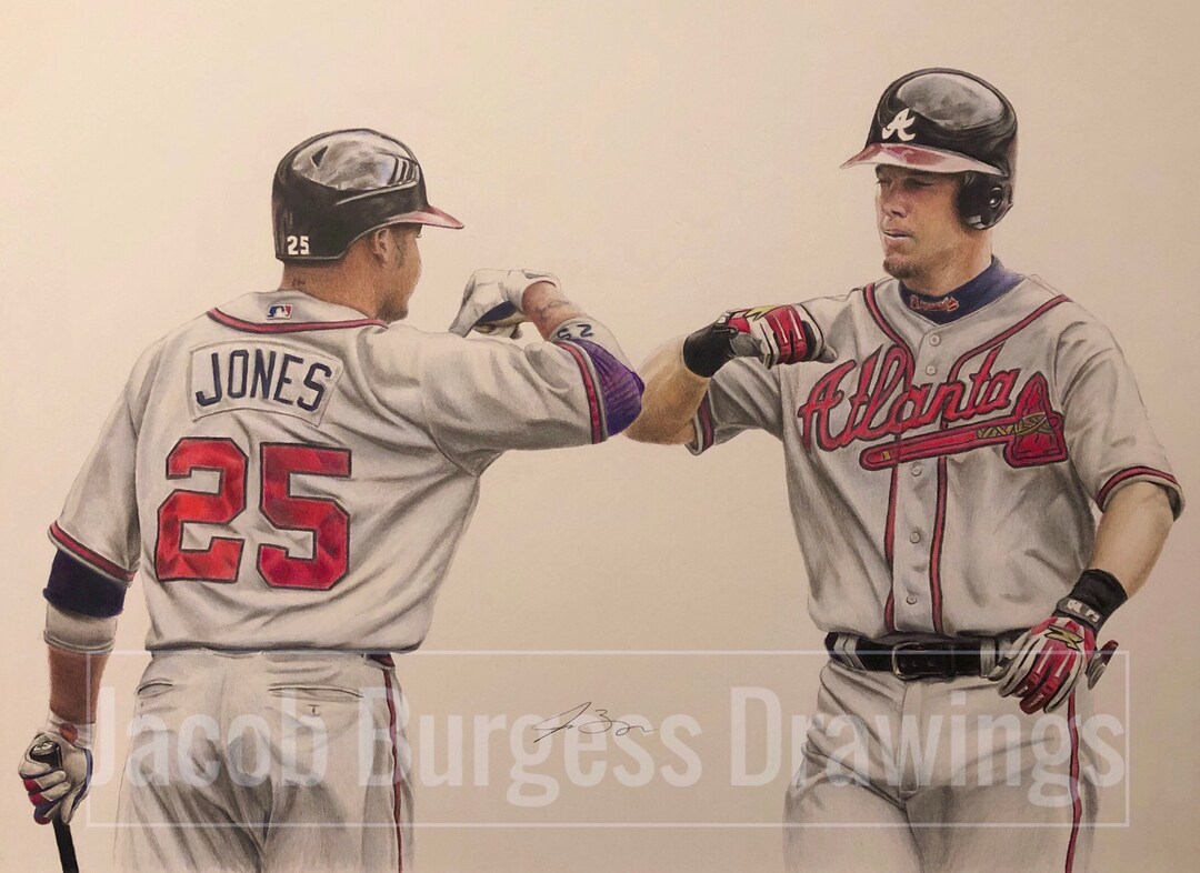 Jones Brothers - Colored Pencil Drawing Print Numbered to 300 - Etsy