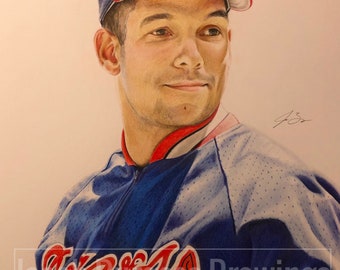 Big 3 and Bobby Colored Pencil Drawing Print d to 300 - Etsy