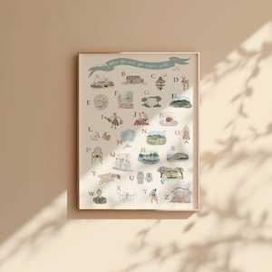 Sound of Music ABC Poster With Border - Etsy