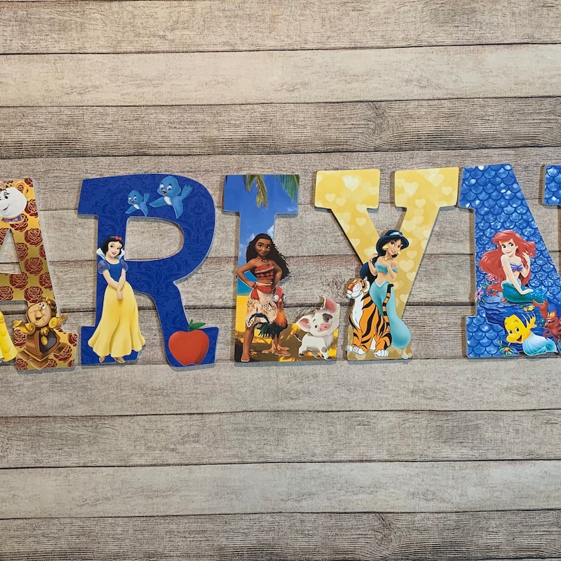 Cinderella Letters - Etsy