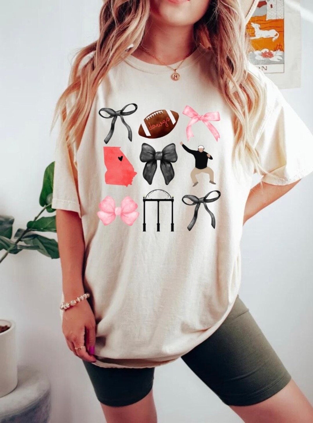 Preppy Georgia Game Day - Etsy