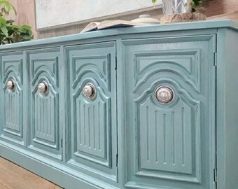 Teal Buffet Table - Etsy
