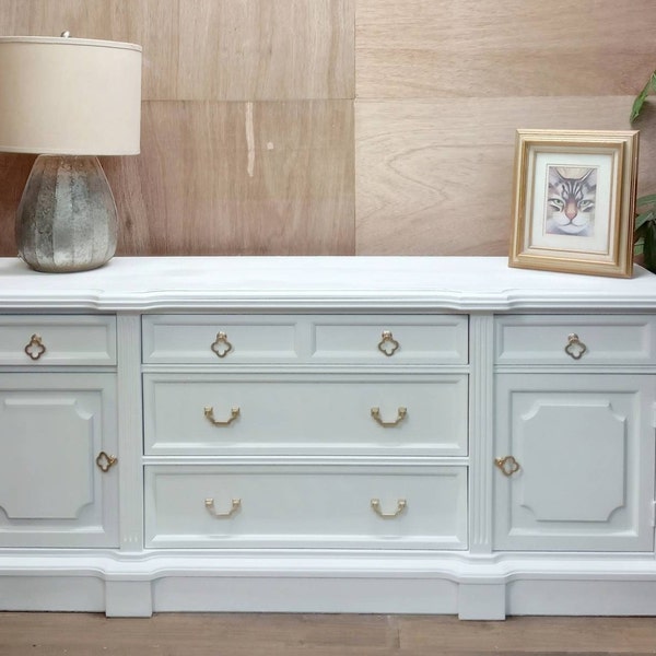 White Credenza - Etsy