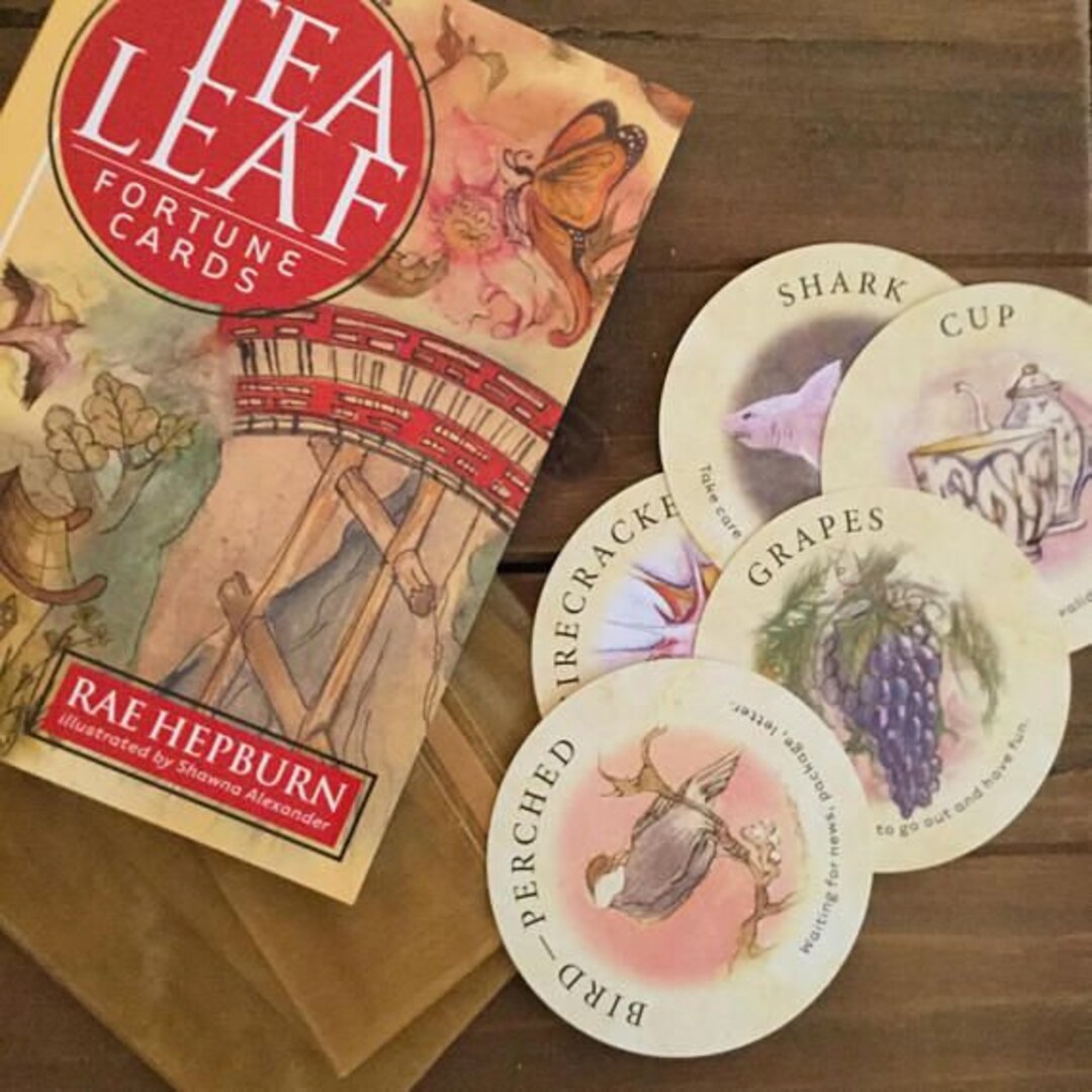 Tea Leaf Fortune Oracle Cards | Cartomancy | Divination Tool | Tarot ...
