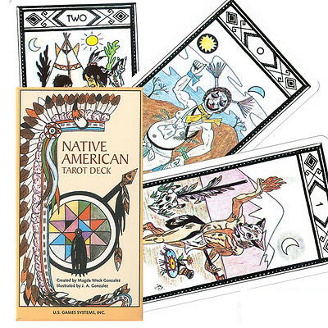 Native American Tarot Deck | Cartomancy | Divination Tool | Oracle Cards | Major Arcana | Guide ...