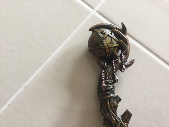 Pentagram Wand Royal Scepter Altar Tool Staff | Etsy