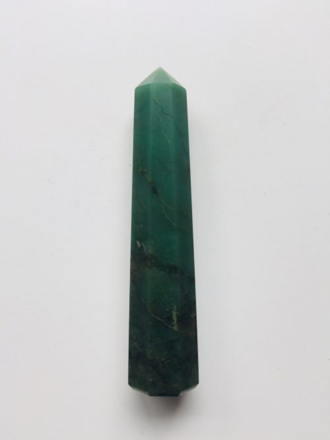 3 Bowenite Crystal Generator Obelisk Wand Point Healing Altar Piece ...