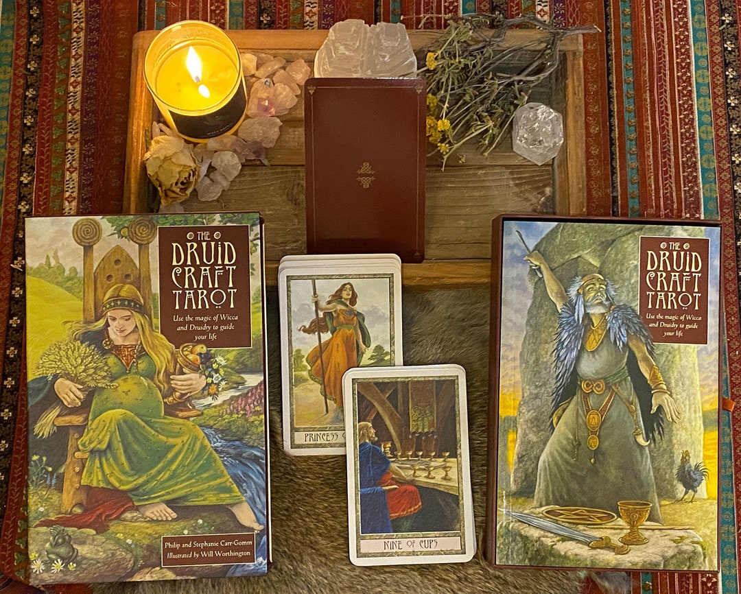 Druid Craft Tarot Deck | Cartomancy | Divination Tool | Oracle Cards | Major Arcana | Guide Book ...