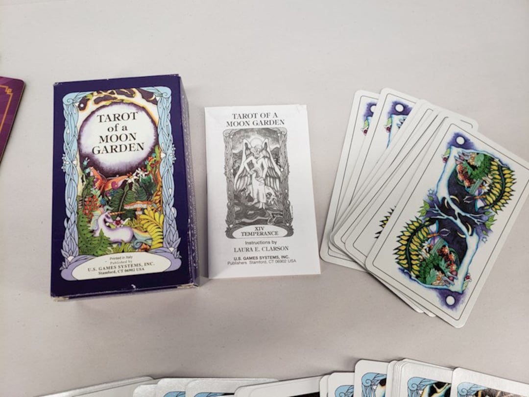 Tarot of a Moon Garden Deck | Cartomancy | Divination Tool | Oracle Cards | Major Arcana | Guide ...