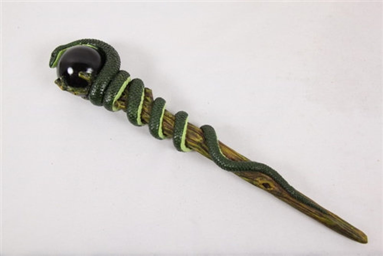 Snake Wand Royal Scepter Altar Tool Staff Blasting - Etsy UK