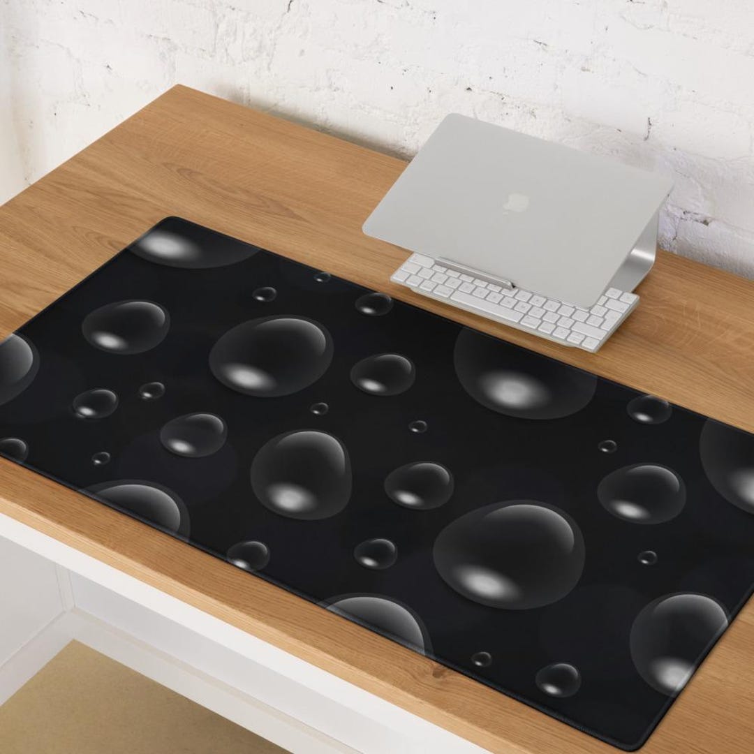 Bubbles Mouse Pad XL Desk Mat 36 Inches for Gaming or Office Desk Gift ...