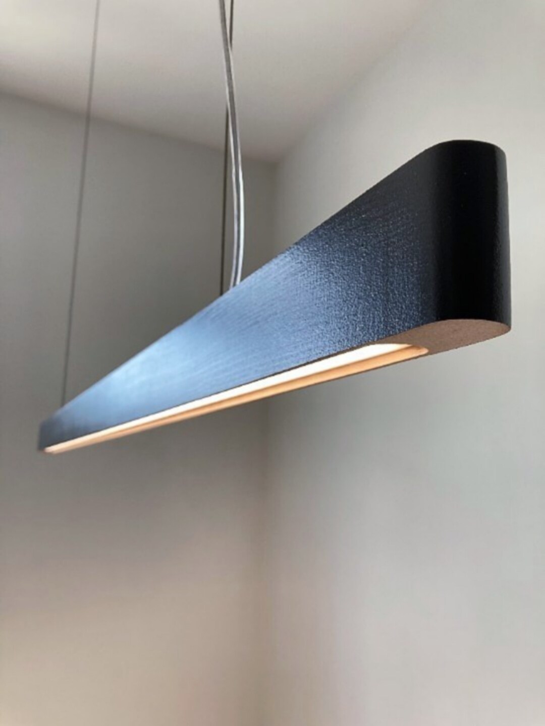 Matte Black Linear Luminaire – High-performance LED Lighting With a ...