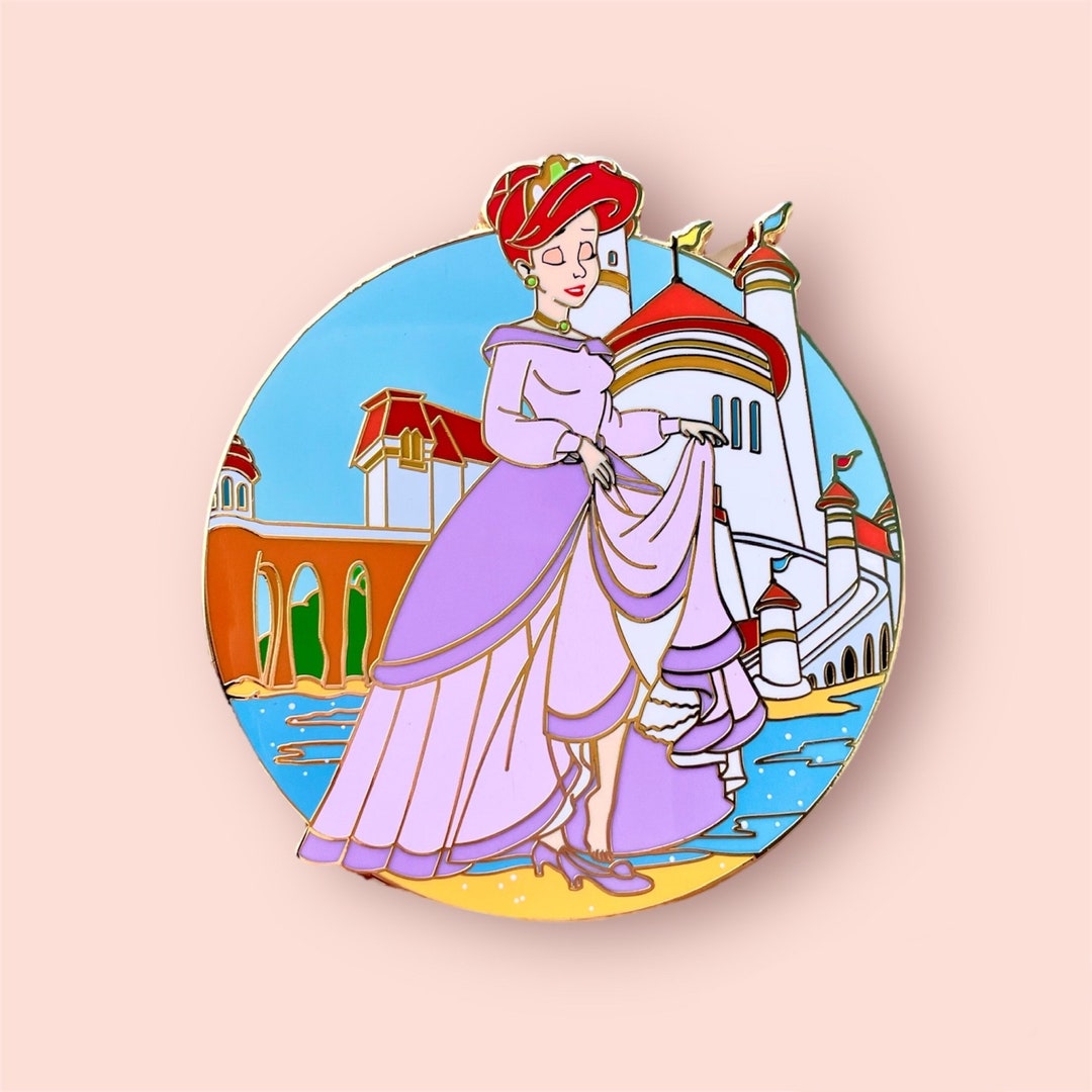 Reminiscent Ariel Fantasy Pin Queen Ariel Purple Dress the Little ...