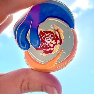 Elemental Wade and Ember Vivisteria Pin! - Etsy