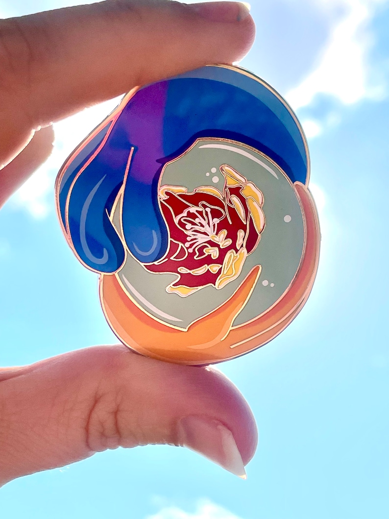 Elemental Wade and Ember Vivisteria Pin! - Etsy