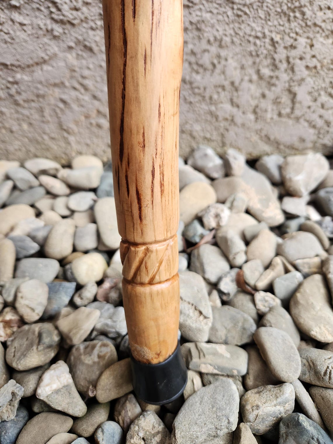 Handcrafted Walking Stick / Spalted Wood Hiking Stick - Etsy