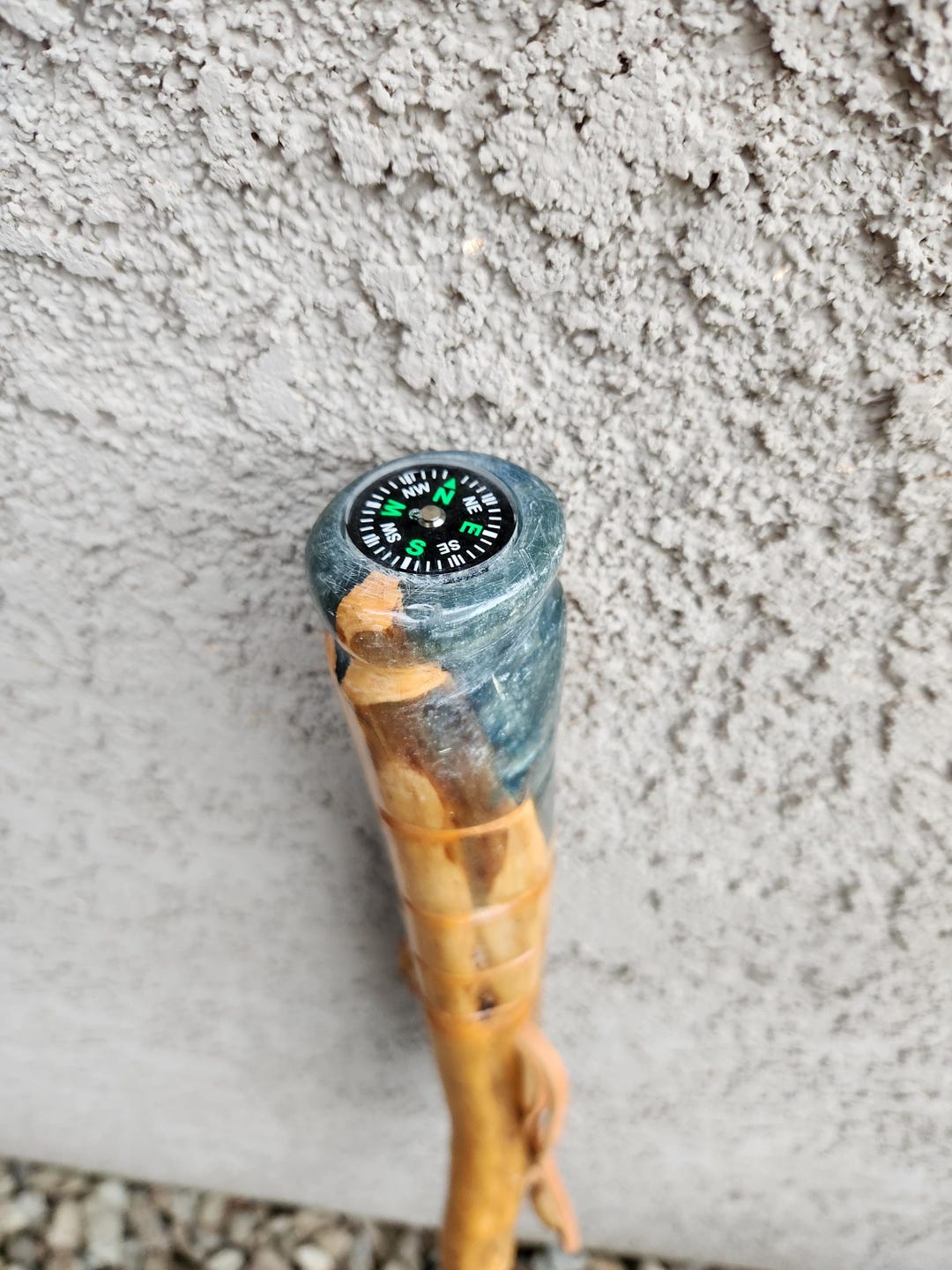 Handcrafted Walking Stick / Redwood Hiking Stick - Etsy