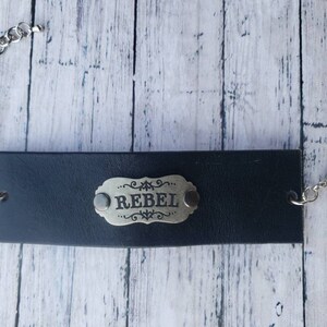 Leather Belt Cuff Bracelet, Rebel Adjustable Upcycled Belt Cuff ...