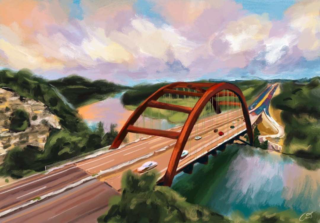 Postcards From Somewhere – Travel Painting (DIGITAL POSTCARD) - Etsy