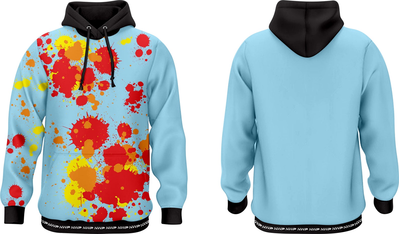 Custom All Over Print Hoodie Design It Any Way You Like Make | Etsy