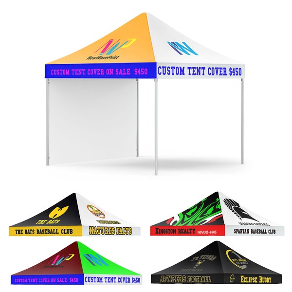 10x10 Canopy Banner - Etsy