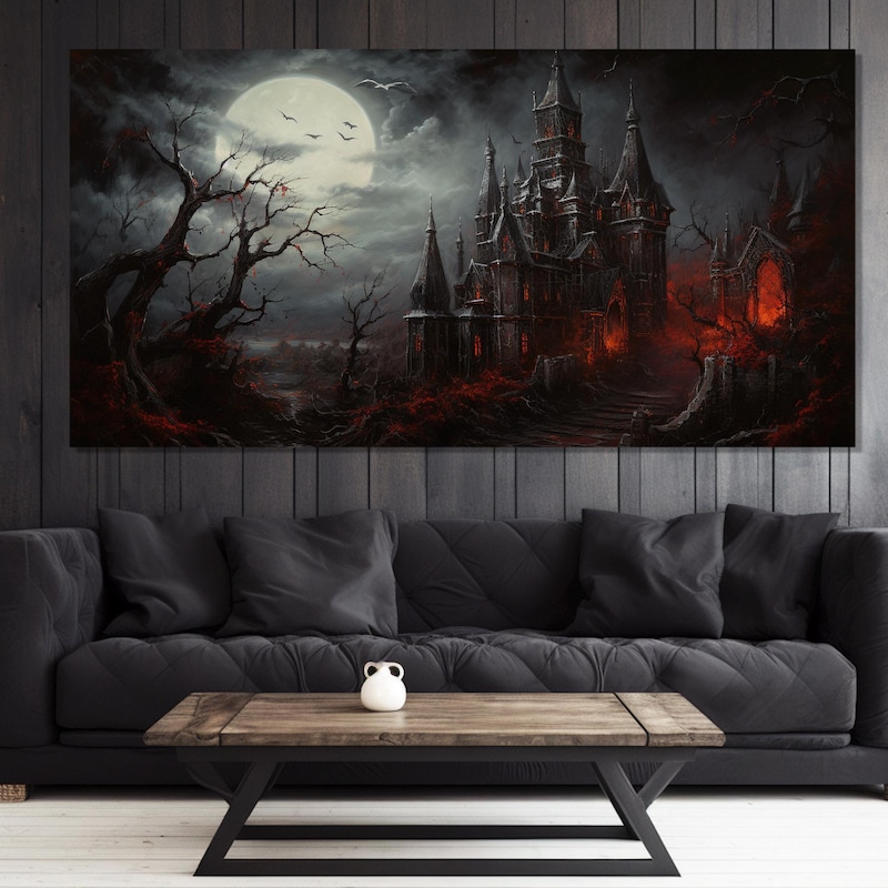 Gothic Wall Art - Etsy