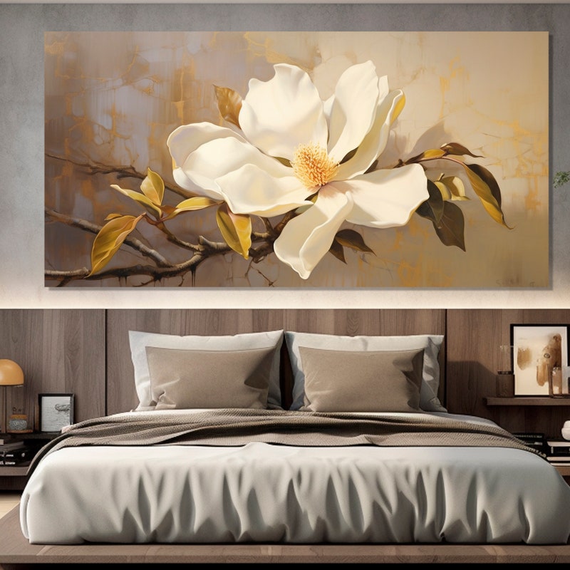Magnolia Painting - Etsy