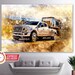Ford F Series Super Duty Truck Canvas Print off Road Wall - Etsy