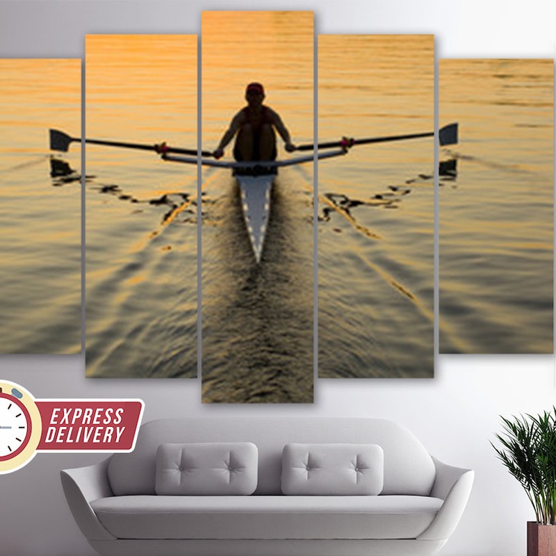 Rowing Wall Art - Etsy