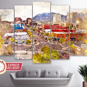 Colorado Springs Wall Art, Colorado Springs Downtown, Colorado Springs ...