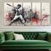 Abstract Baseball Graffiti Canvas Print, Baseball Street Art, Sport ...