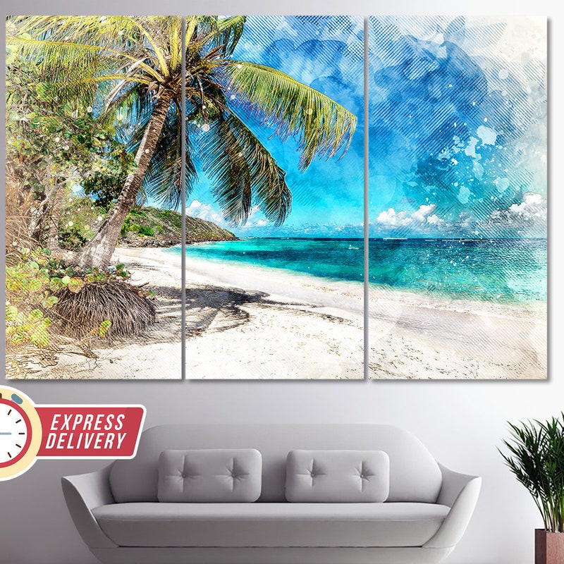 Caribbean Wall Art - Etsy