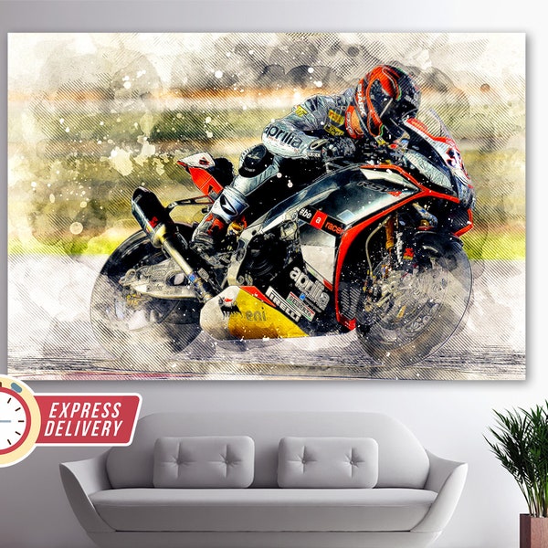 Motorcycle Print - Etsy