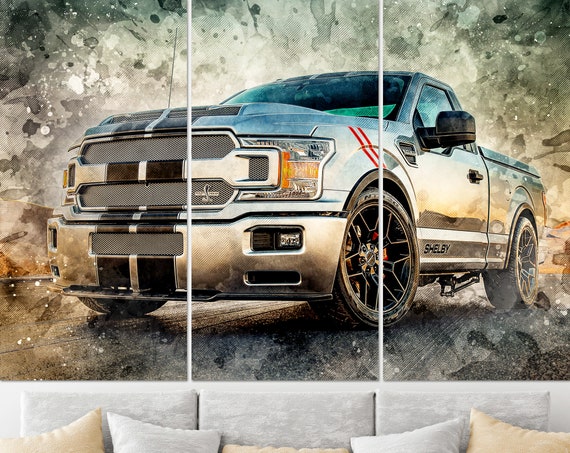 Ford Wall Graphics Classic & Modern Ford Framed Wall Art Prints