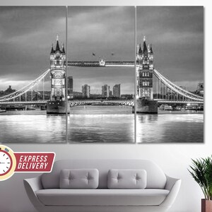 Tower Bridge Canvas Print, London Canvas Print, London Wall Art, London ...