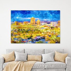 Albuquerque Wall Art, Albuquerque Canvas Print, New Mexico, Albuquerque ...